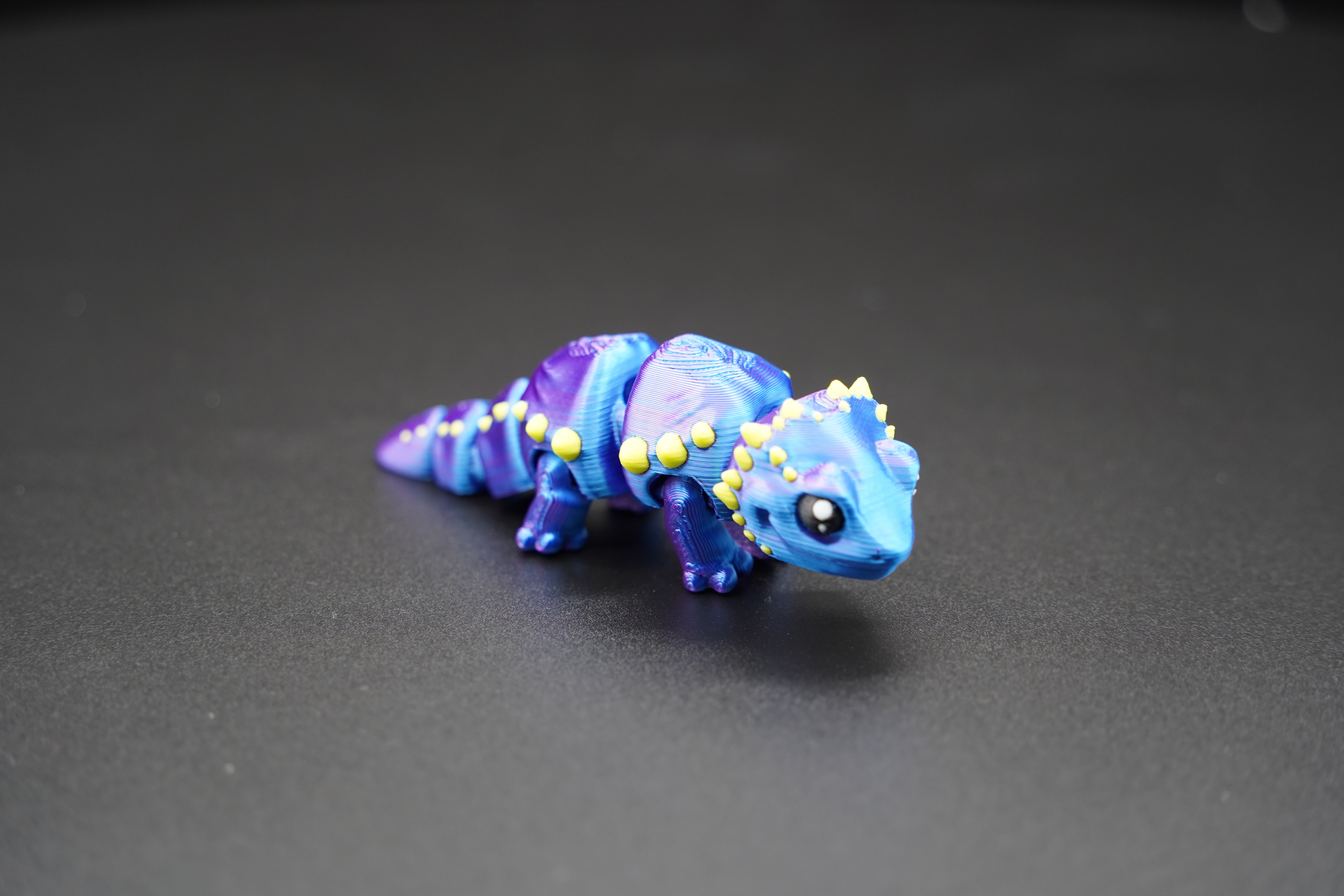 Mini Bearded Dragon – Articulated 3D Printed Lizard (4” × 0.75”) – T&B ...